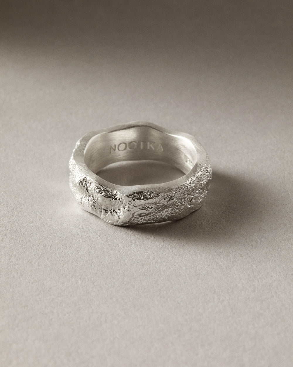 Chunky Ring Silver - Handmade Silver Ring | Nootka Jewelry
