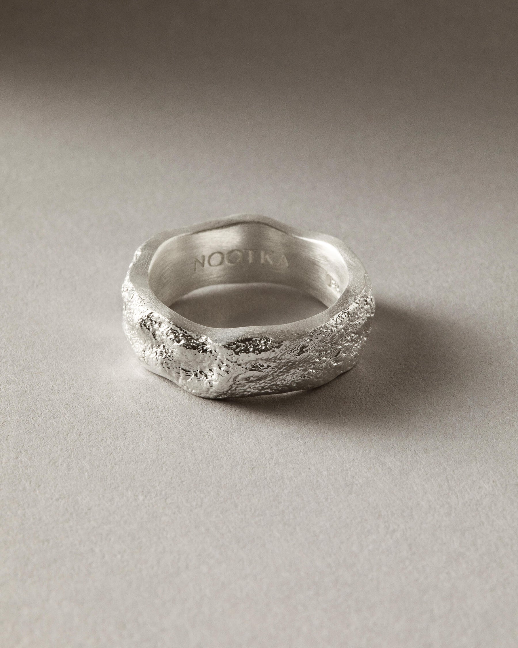 Chunky Ring Silver - Handmade Silver Ring | Nootka Jewelry