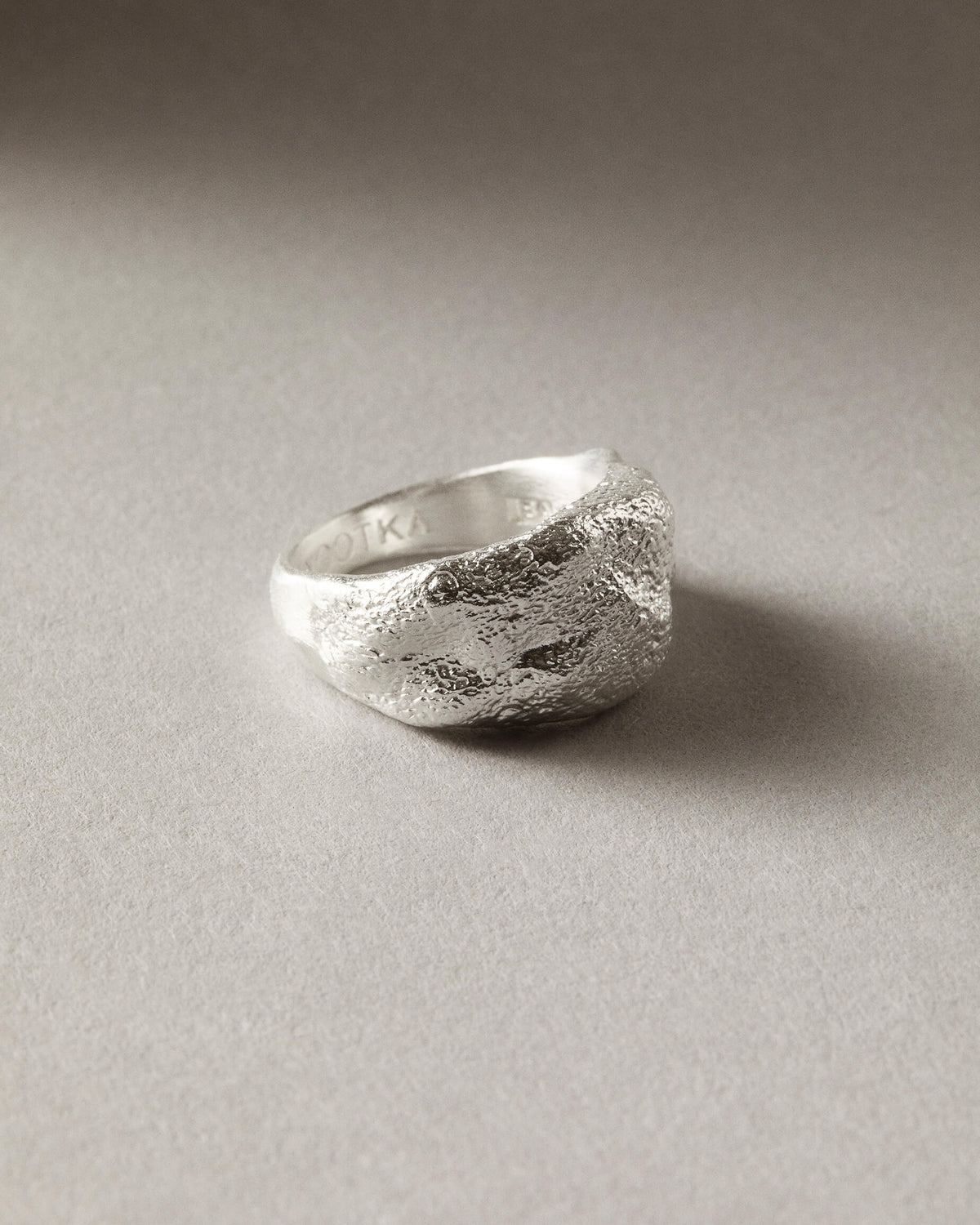Signet Ring Silver | Nootka Jewelry