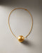Sphere Necklace Gold | Nootka Jewelry